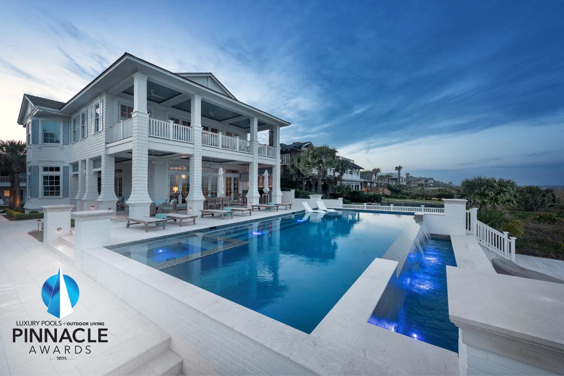 Clarkson Pools Wins 2025 Pinnacle Award | Top Pool Builder Jacksonville FL